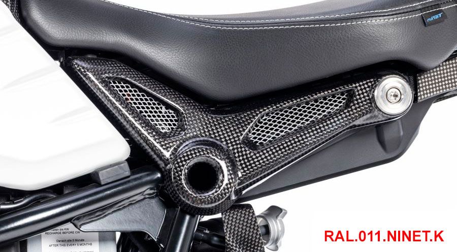 Carbon Rear Frame Cover for BMW RnineT, RnineT Scrambler, Racer & Urban ...