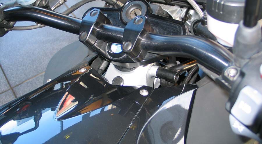 Superbike handlebars for BMW K1200R & K1200R Sport | Motorcycle ...