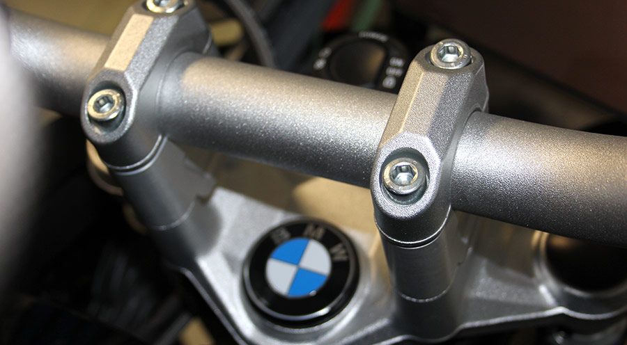 Handlebar Risers for BMW R 1250 RT | Motorcycle Accessory Hornig