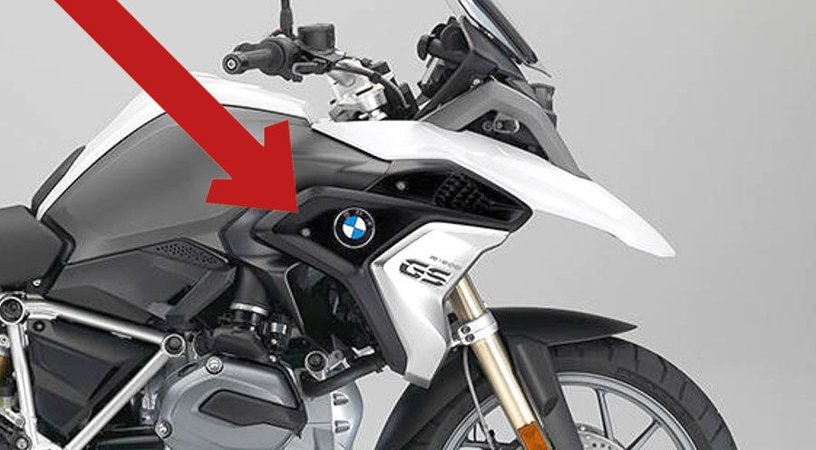 Carbon Air Intake for BMW R1200GS LC (2017-2018) | Motorcycle Accessory ...