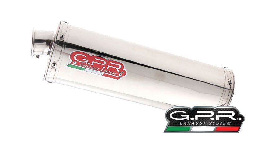 GPR Slip On Exhaust Trevale Stainless Steel for BMW G650GS & Sertao ...