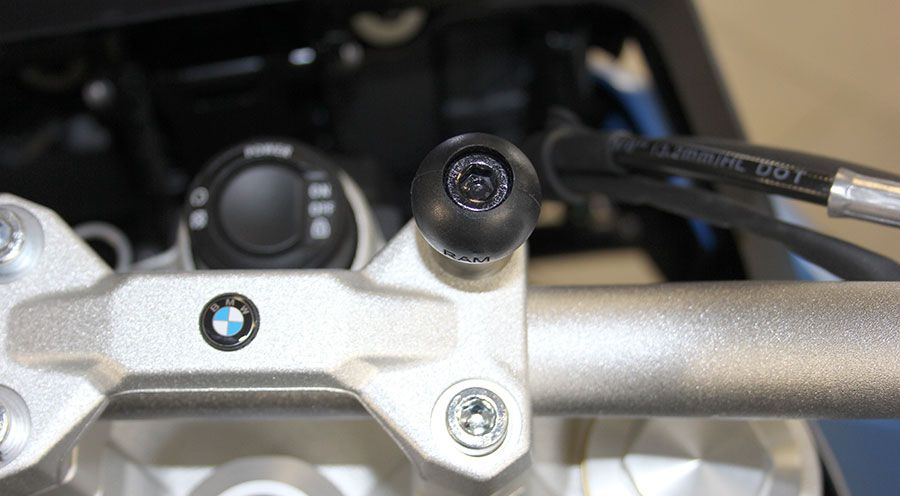 GPS Mounting for BMW F800ST & F800GT | Motorcycle Accessory Hornig