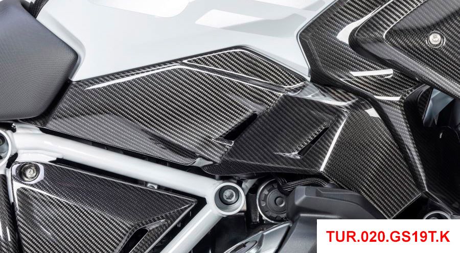Carbon Lower Tank Panel for BMW R1250GS | Motorcycle Accessory Hornig