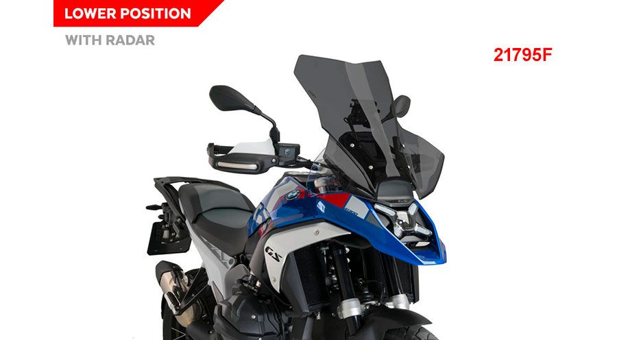 Touring windshield for BMW R1300GS | Motorcycle Accessory Hornig