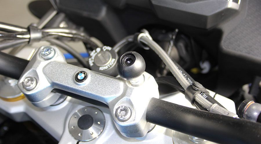 GPS Mounting for BMW F800ST & F800GT | Motorcycle Accessory Hornig