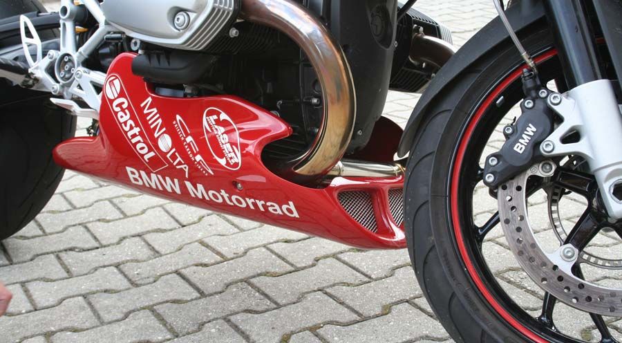 Engine spoiler for BMW R1200S | Motorcycle Accessory Hornig