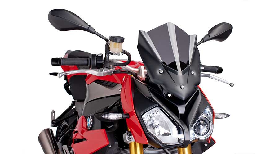 Sport windshield for BMW S1000R (2014-2020) | Motorcycle Accessory Hornig