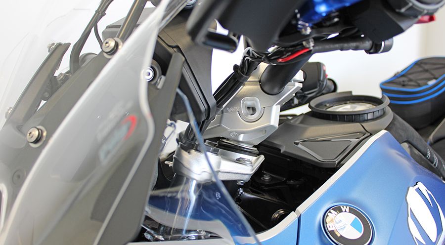 Handlebar Risers with Offset for BMW R1300GS & Adventure | Motorcycle ...