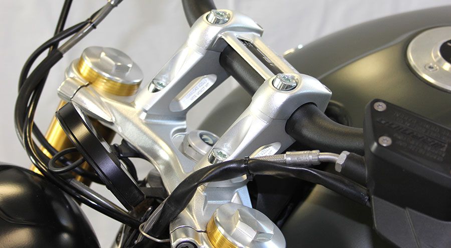 Handlebar Risers with Offset for BMW RnineT, RnineT Scrambler, Pure ...