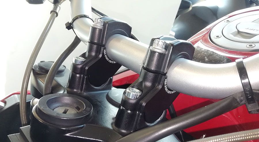 Handlebar Risers with Offset for BMW R1200GS (2004-2007) & R1200GS ...