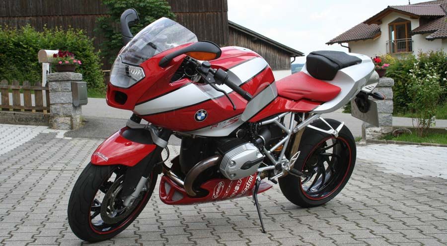 Engine spoiler for BMW R1200S | Motorcycle Accessory Hornig