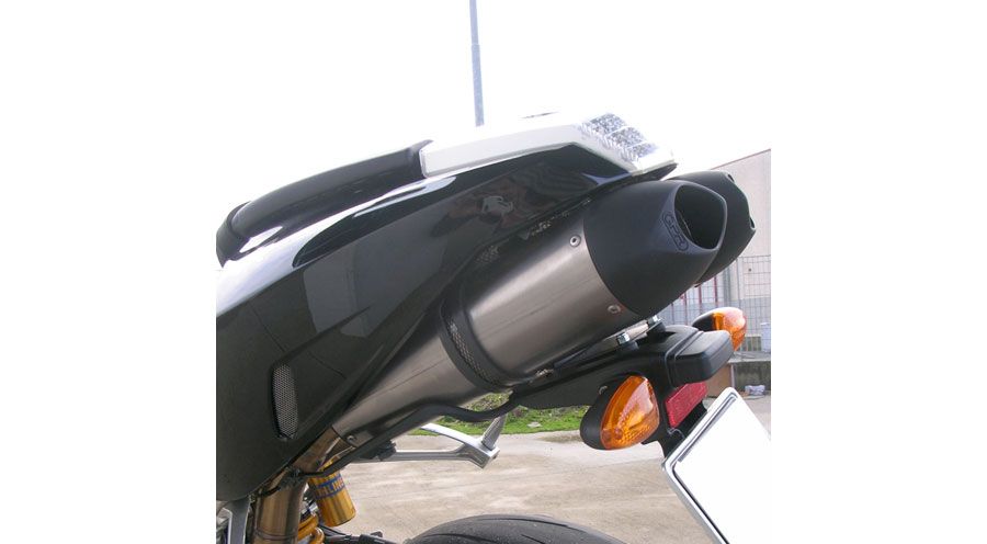 GPR Slip On Exhaust Furore Nero Italia for BMW R1200S 2006-2008 | Motorcycle Accessory Hornig