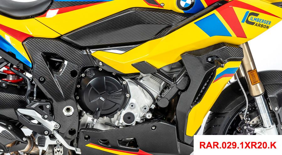 Carbon Frame Protection for BMW S1000XR (2020- ) & M1000XR | Motorcycle ...