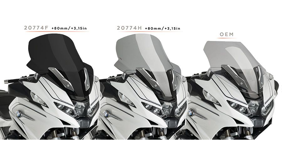 Touring windshield for BMW R1250RT (2021- ) | Motorcycle Accessory Hornig