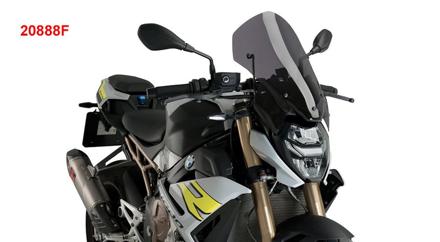 Touring windshield for BMW S1000R (2021-2024) & M1000R (2023-2024 ...
