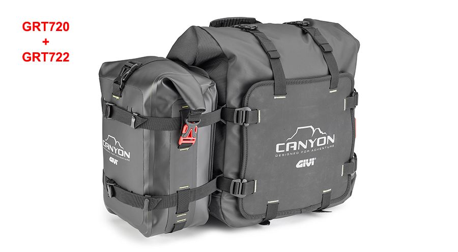 Waterproof side bags CANYON for BMW R850GS, R1100GS & R1150GS ...