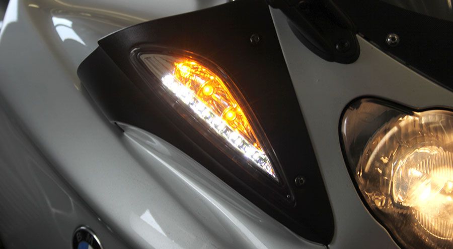 LED turning signals front for BMW R1100S | Motorcycle Accessory Hornig