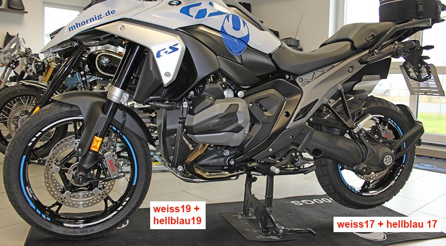 Universal Rim Stripes for BMW R 1250 GS & R 1250 GS Adventure ...